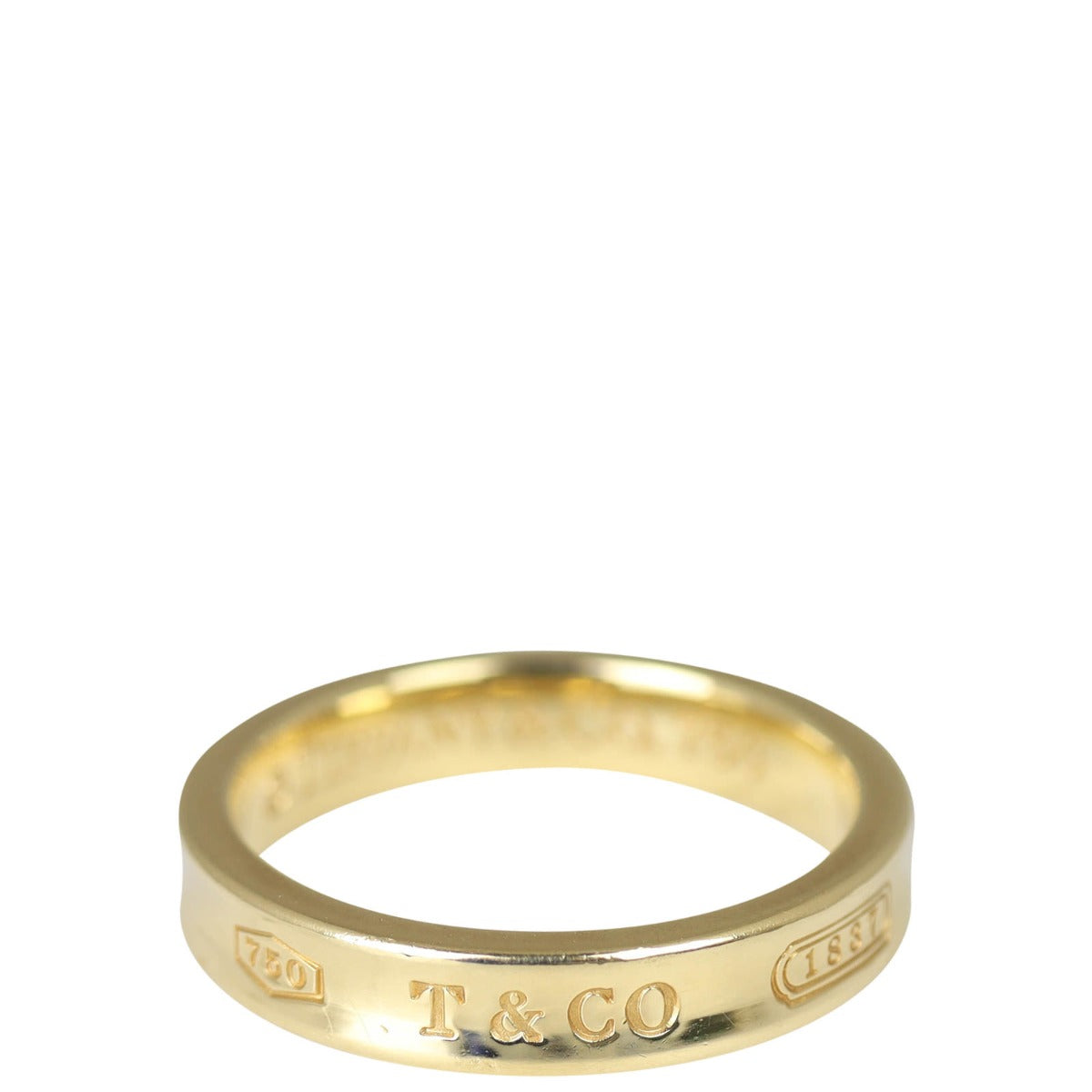 Tiffany & Co 1837 18k Yellow Gold Ring – Luxe.It.Fwd