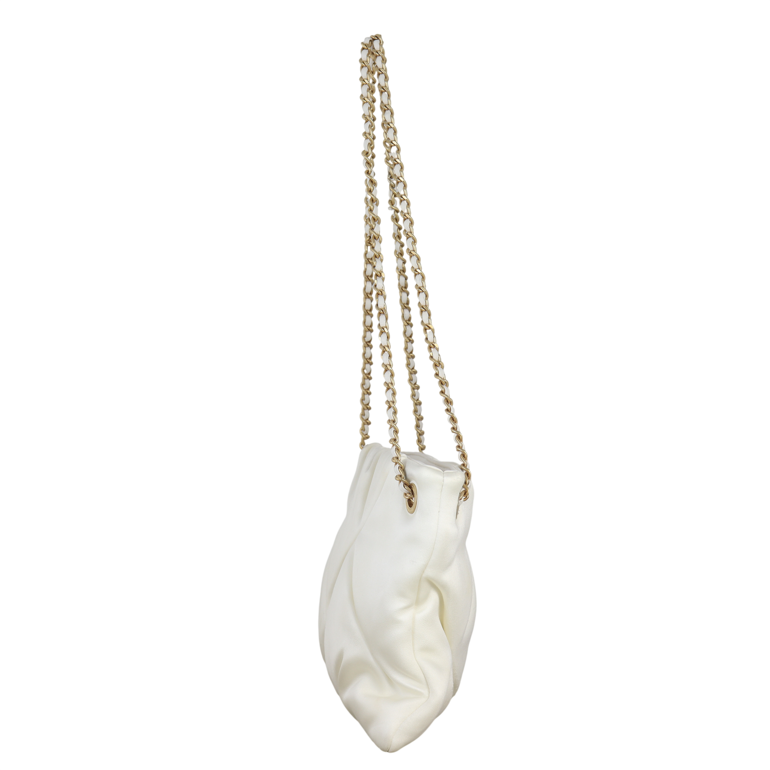Chanel Satin Chain Pouch – Luxe.It.Fwd