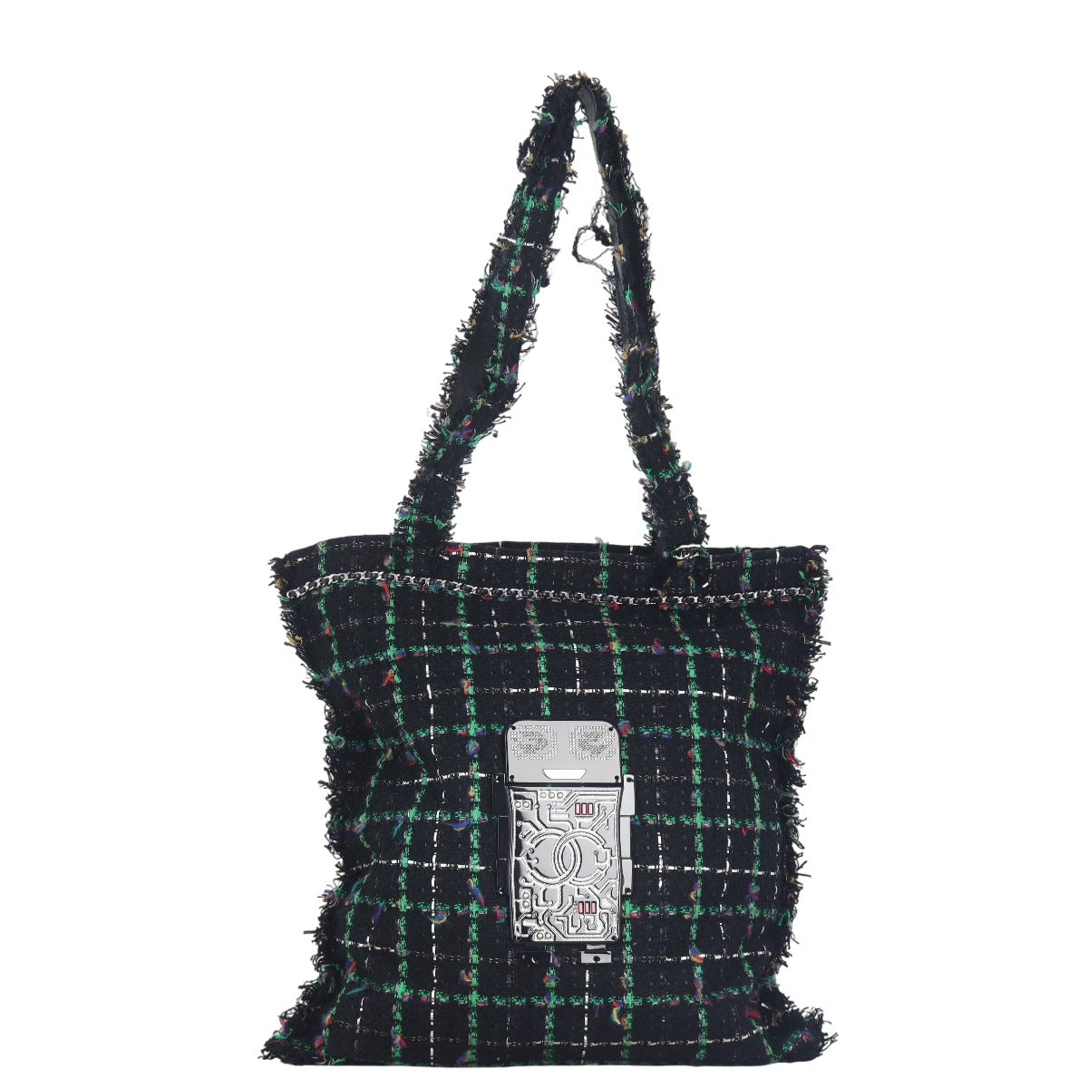 Chanel Resin Robot Tweed Shopping Tote – Luxe.It.Fwd