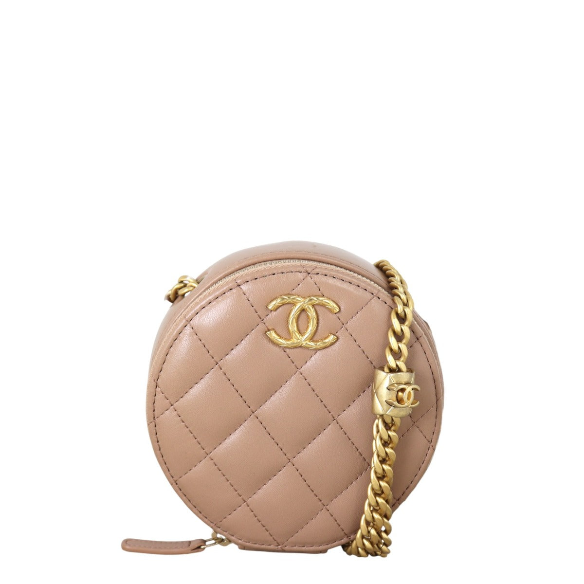 Chanel Coco Crush Round Clutch with Chain – Luxe.It.Fwd