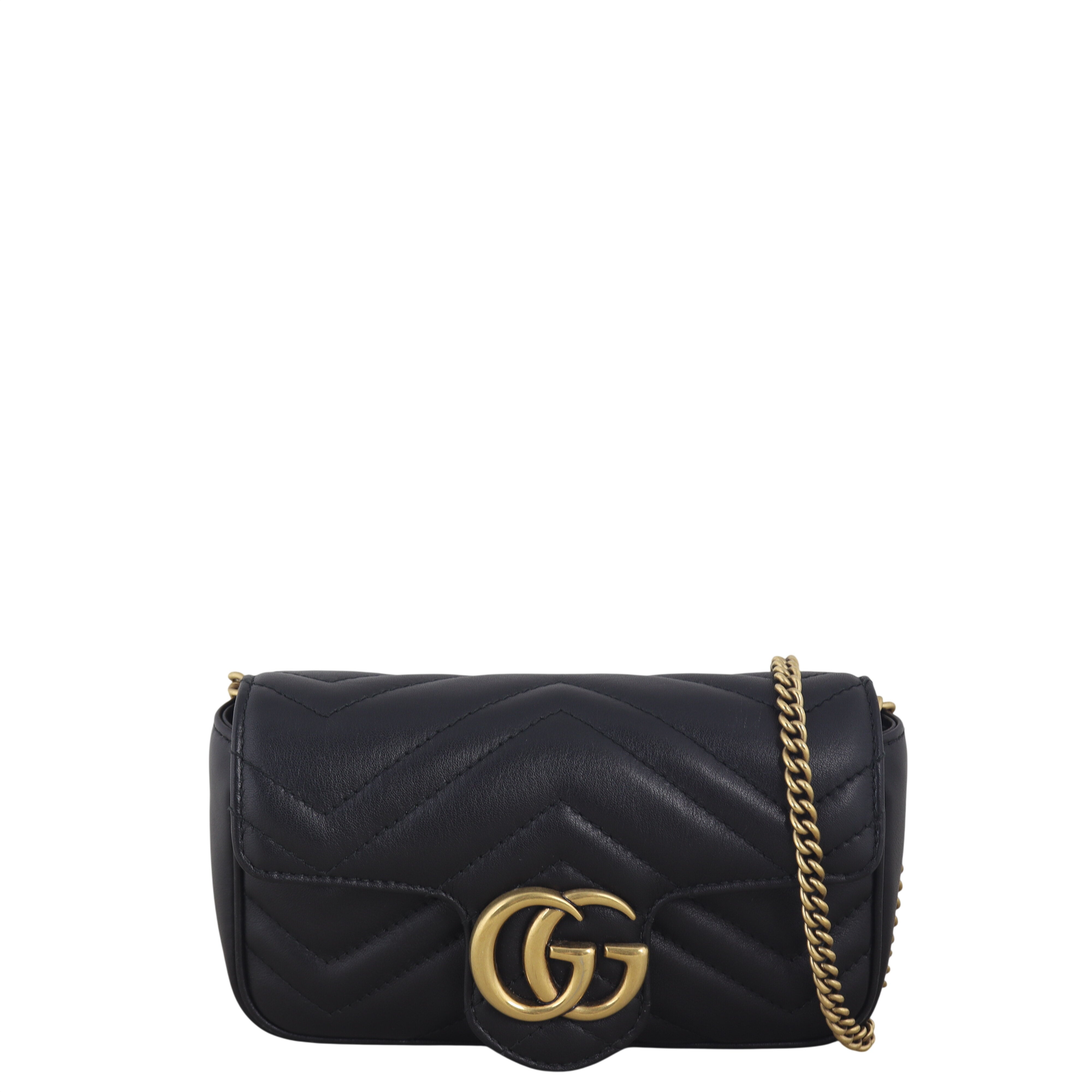 Gucci GG Marmont Matelasse Super Mini Shoulder Bag – Luxe.It.Fwd