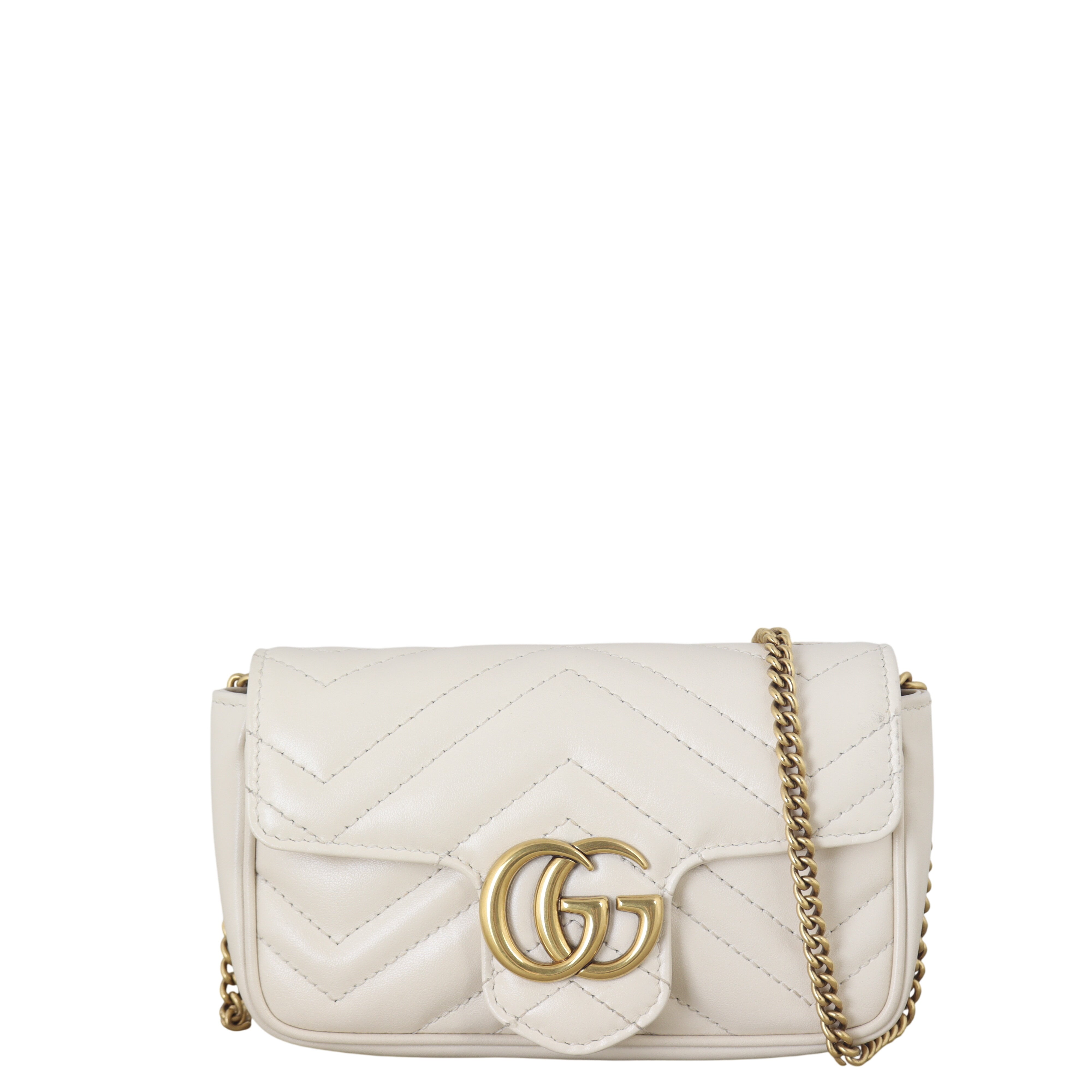 Gucci GG Marmont Matelasse Super Mini Shoulder Bag – Luxe.It.Fwd