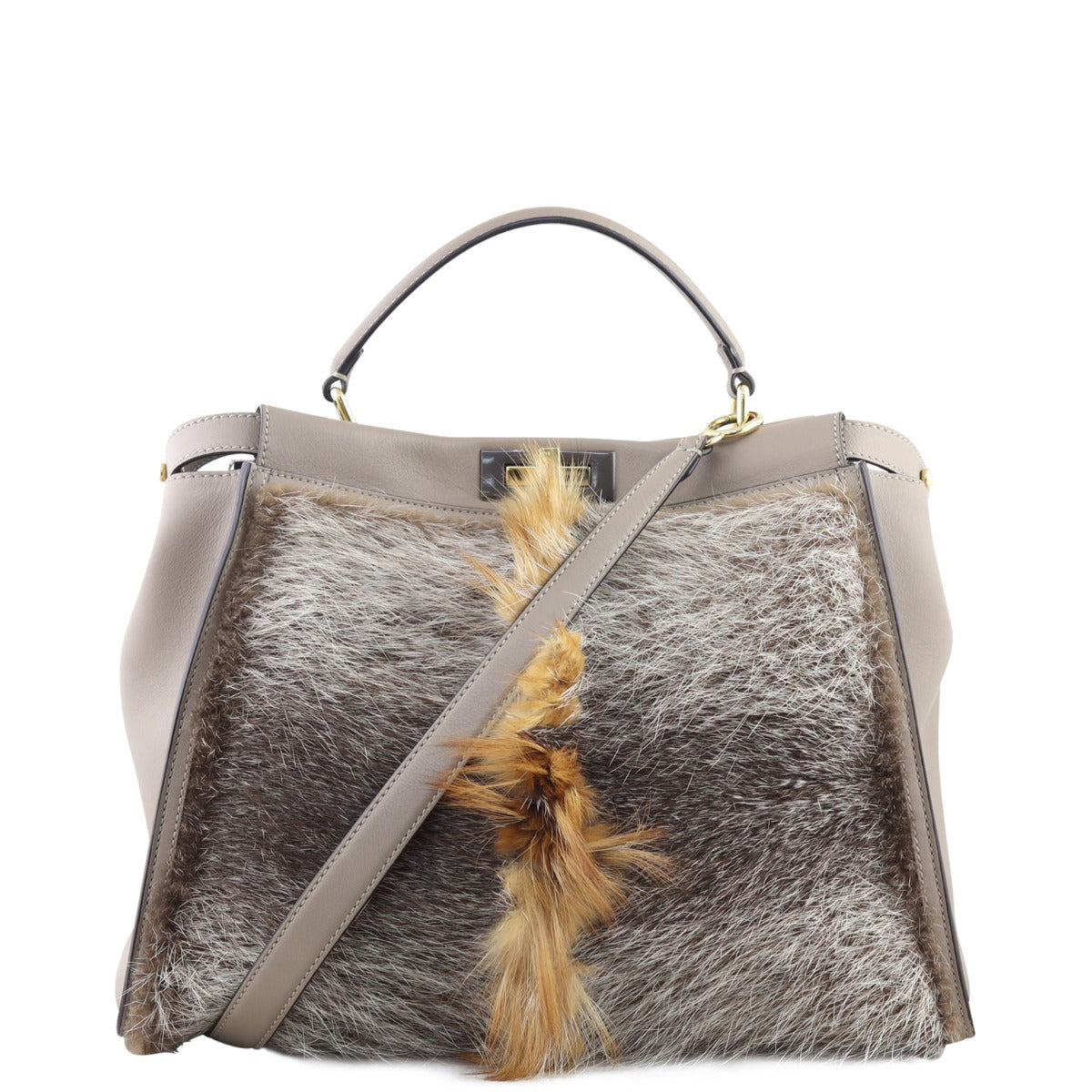 Fendi Fox & Nutria Fur Peekaboo Large – Luxe.It.Fwd