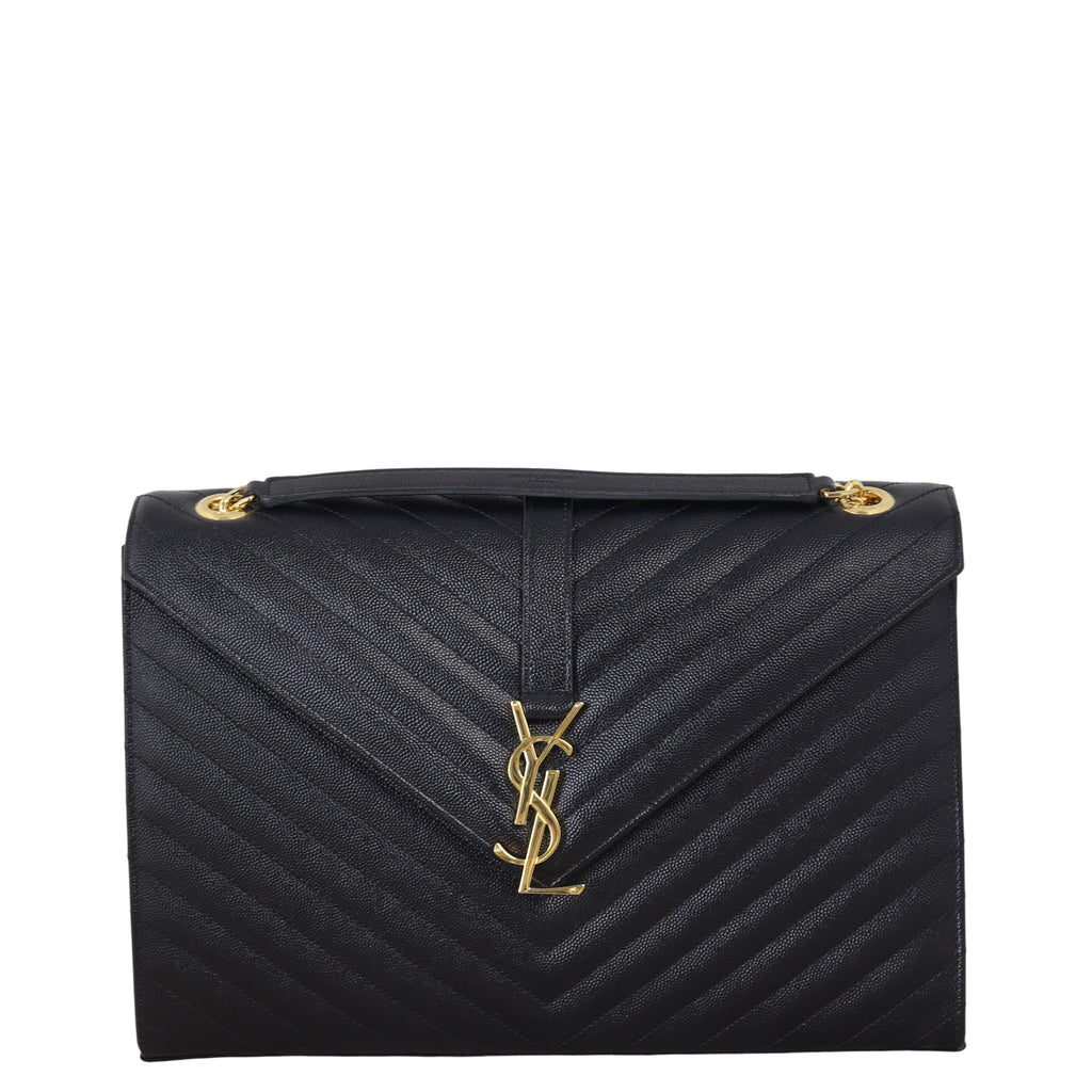 Saint Laurent Matelasse Envelope Large Bag – Luxe.It.Fwd