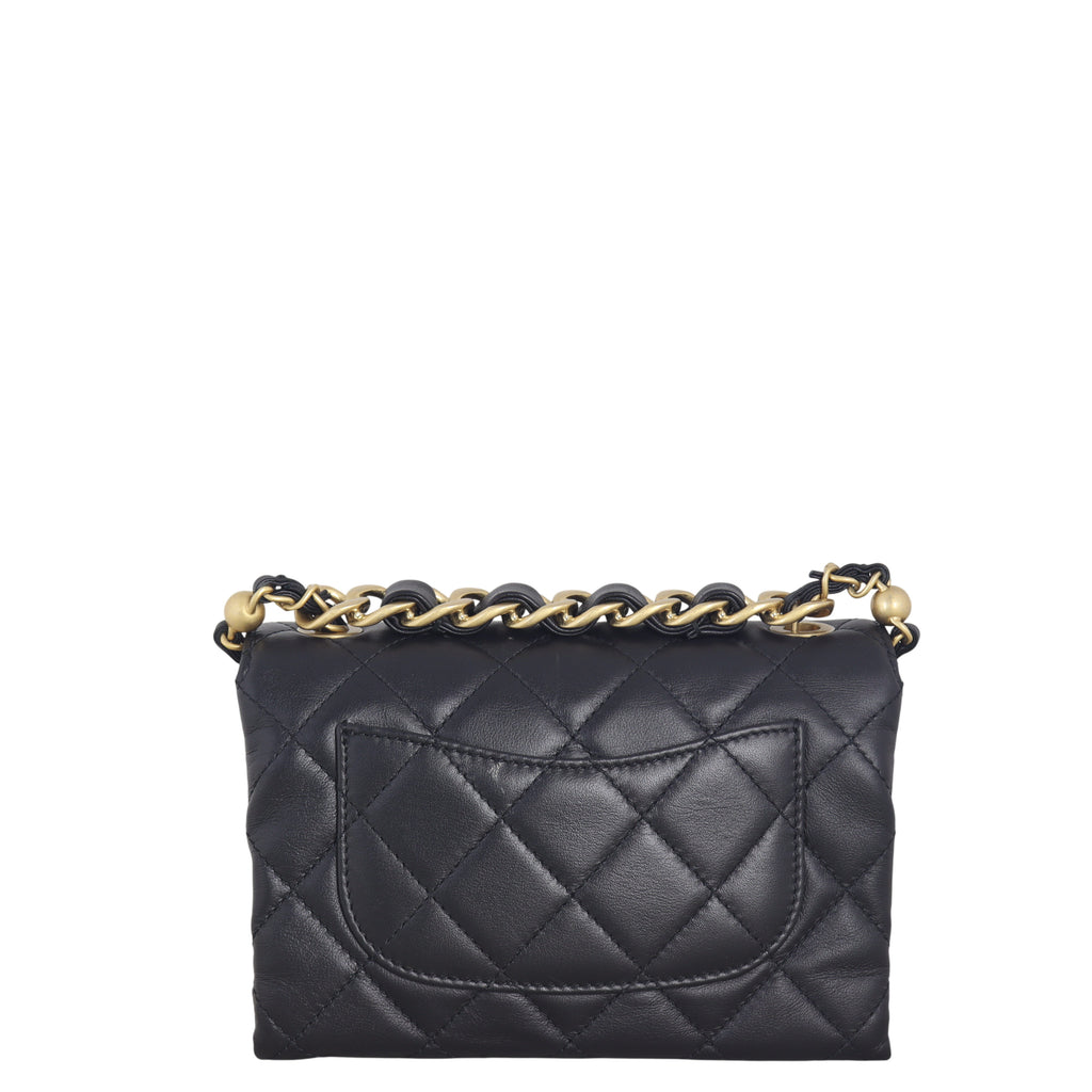 Chanel Chain Bar Top Handle Flap Bag – Luxe.It.Fwd