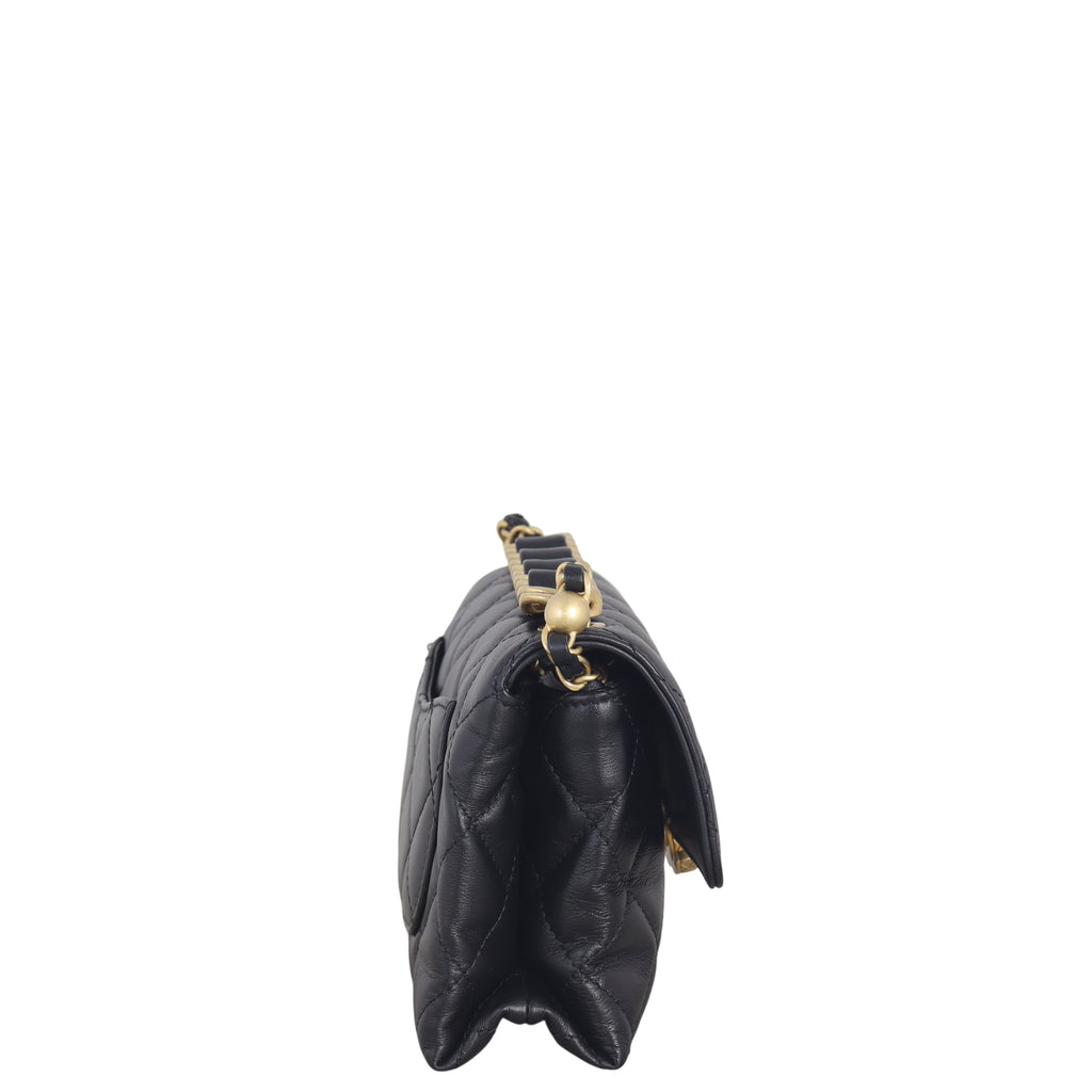 Chanel Chain Bar Top Handle Flap Bag – Luxe.It.Fwd