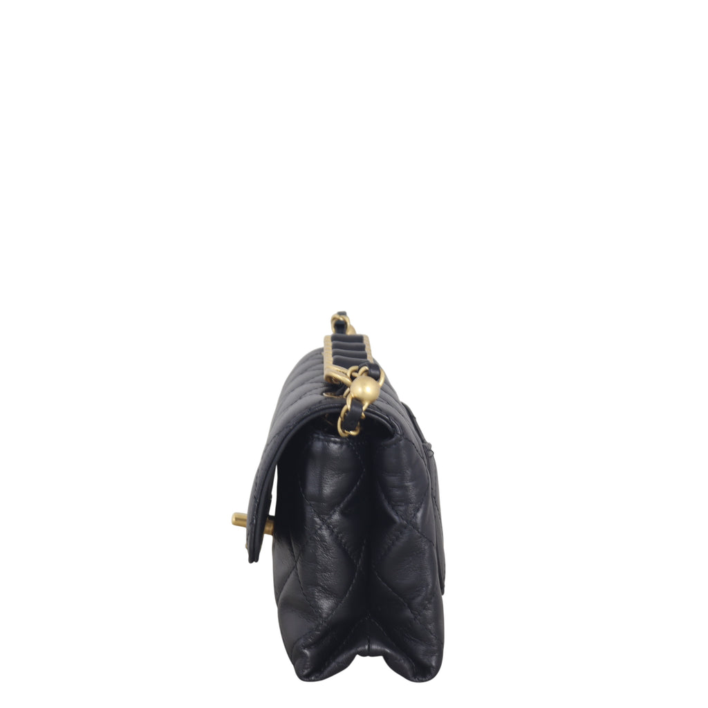 Chanel Chain Bar Top Handle Flap Bag – Luxe.It.Fwd