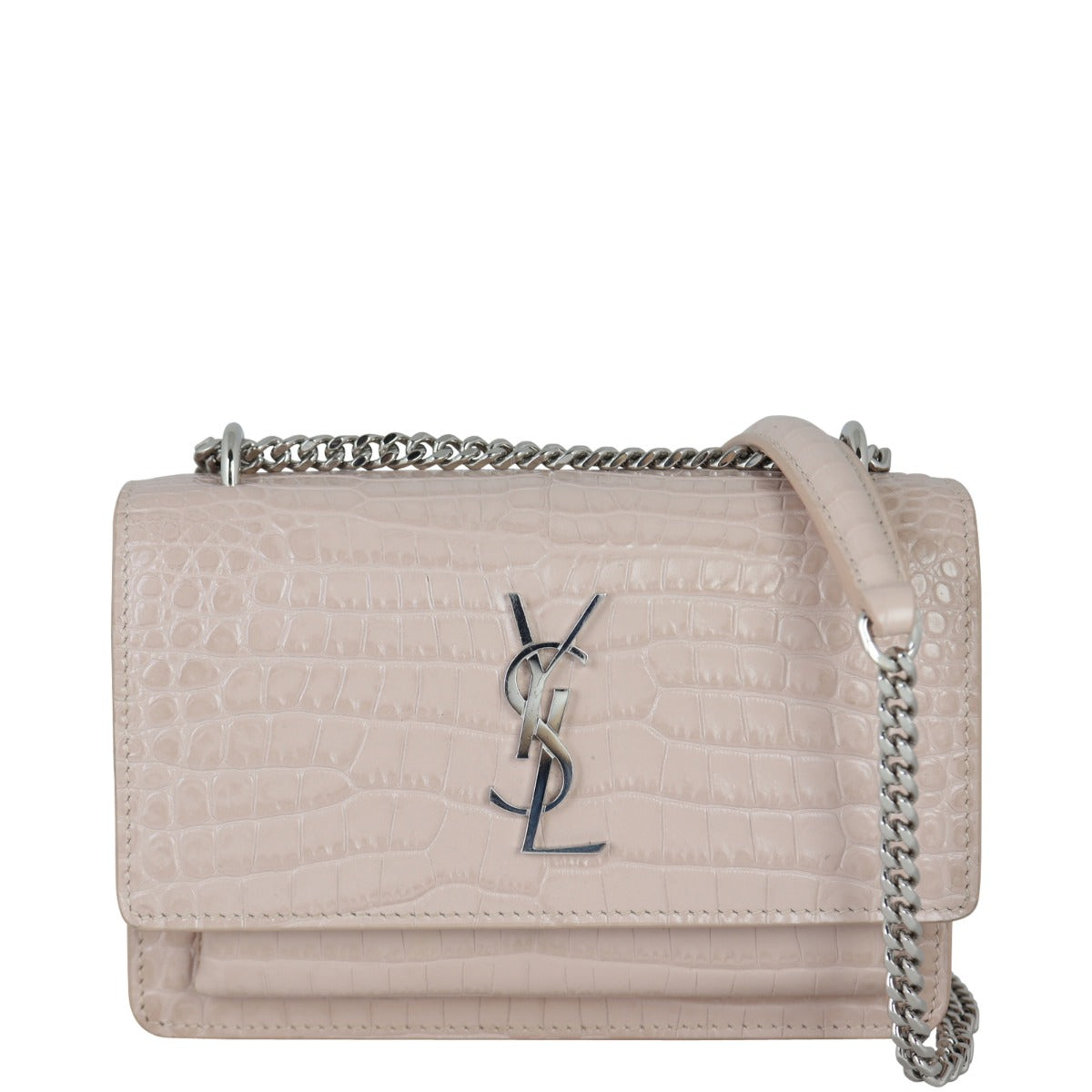 Saint Laurent Sunset Mini Croc-Embossed – Luxe.It.Fwd