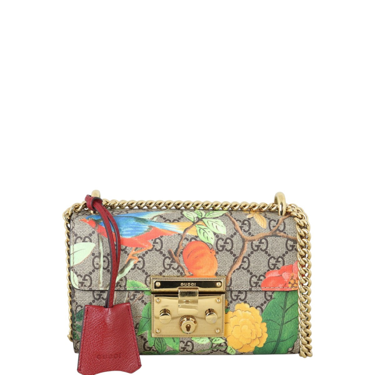 Gucci GG Supreme Tian Padlock Small Shoulder Bag – Luxe.It.Fwd
