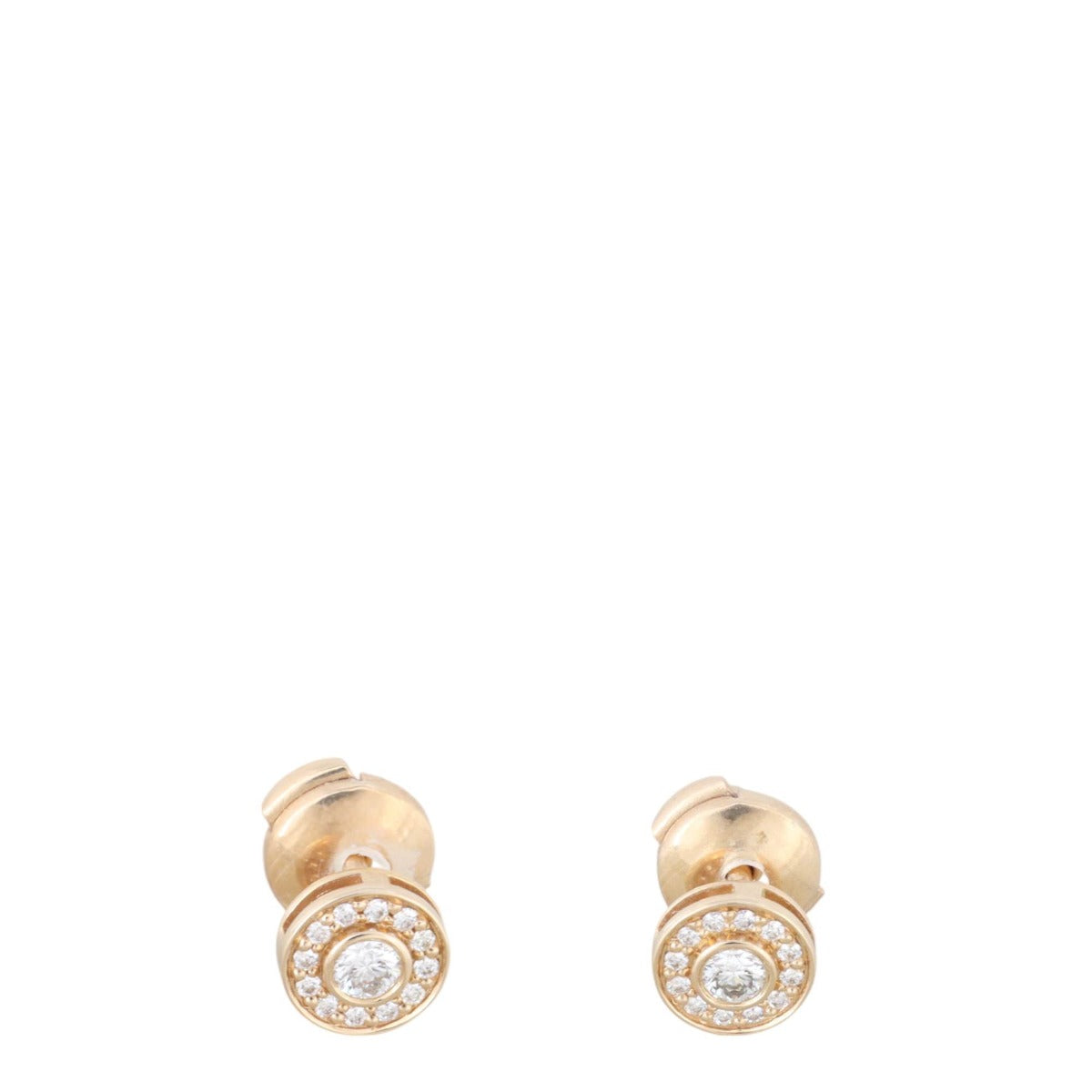 Tiffany & Co Soleste Diamond 18k Rose Gold Stud Earrings – Luxe.It.Fwd