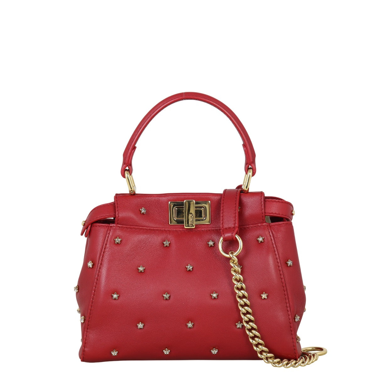 Fendi Star Crystal Embellished XS Iconic Peekaboo – Luxe.It.Fwd