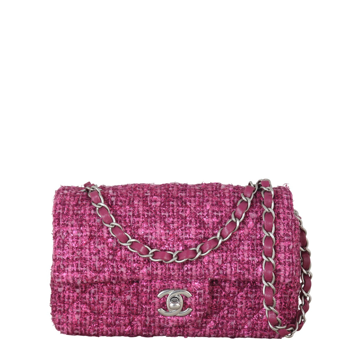 Chanel Classic Flap Mini Rectangular Bag Tweed – Luxe.It.Fwd